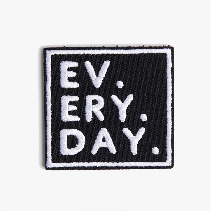EV. ERY. DAY. Velcro Patch – Every Athlete